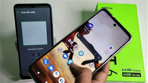 How To Connect Wifi Network Qr Code Scan In Infinix Smart 6 Youtube