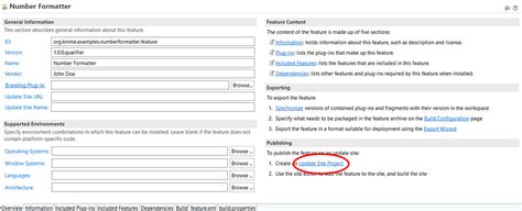 No Publish Option In Eclipse When Creating Extensions For Knime 531