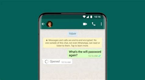 WhatsApps View Once Message Feature Is Gone With The Wind
