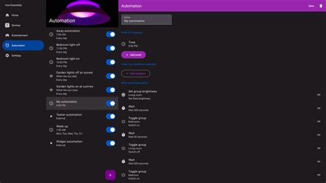 Automation In Hue Essentials Automation Hue Essentials Community