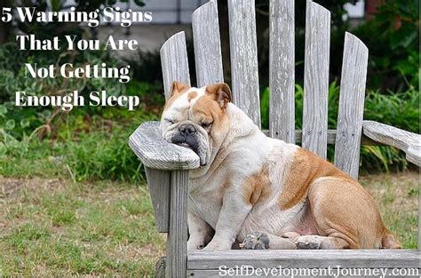 5 Warning Signs That You Are Not Getting Enough Sleep Self