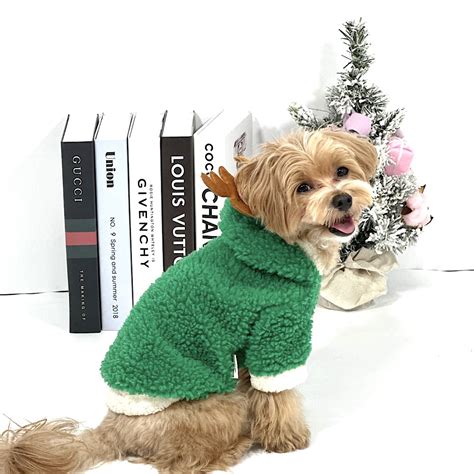 강아지고양이루돌프후드 크리스마스 코스튬 특이한강아지옷