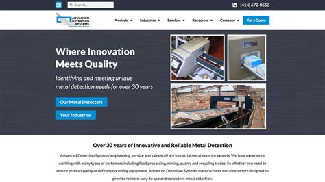 Industrial Manufacturing Website Design Wisconsin B2b Web Developer
