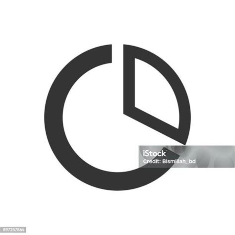 餅形圖圖示向量圖形及更多信息圖形圖片 信息圖形 商務 圓形統計圖 Istock