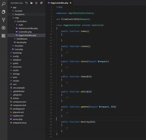 Laravel Controller Yapısı Ve Oluşturulması Laravel Dersleri Mobilhanem