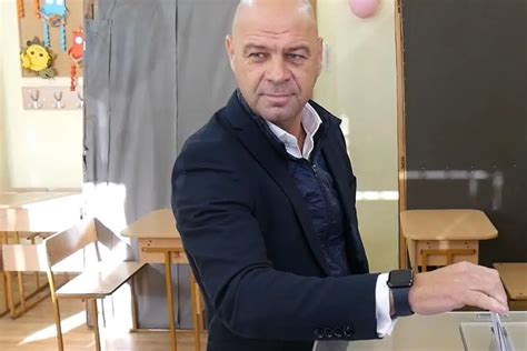 Парламентарни и европейски избори 2024 Костадин Димитров Гласувах за това Пловдив да има добър