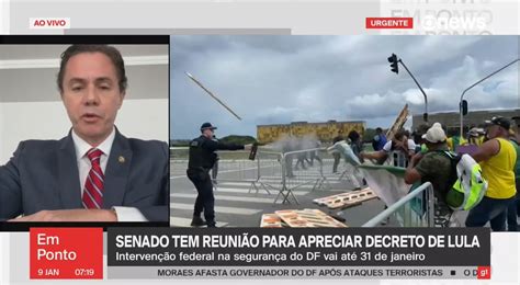 Presidente Em Exercício Do Senado Diz Que Governo Do Df Garantiu Que