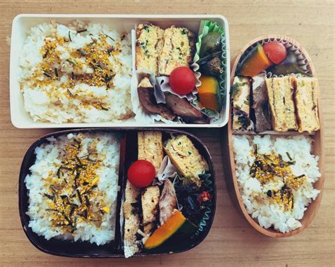 おはようございます ・ブリのネギレモン焼き ・卵焼き（大根、ネギ） ・シシトウのポン酢あえ ・塩かぼちゃ 卵焼きは娘の希望で具は大根は刺身の
