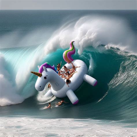 Inflatable Unicorn Fun 18 The Fall By Boriseng On Deviantart