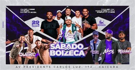 SÁBADO DO BOIZECA Axtral Convidados em Belo Horizonte Sympla