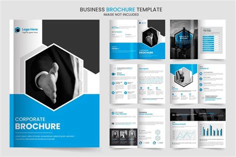 Premium Vector Company Profile Brochure Design Minimal Multipage Business Brochure Template