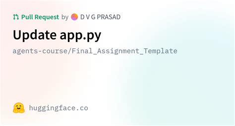 agents course final assignment template · update app py