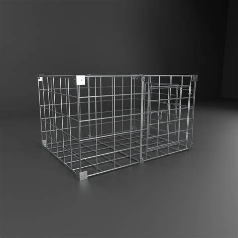 D Model Cage Modeling Vr Ar Low Poly Cgtrader