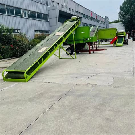 Alfalfa Hay And Grass Straw Rotary Bale Shredder Straw Feed Hammer Mill