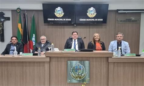 Em Sousa Câmara Municipal Realiza Sessão De Abertura Dos Trabalhos