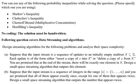 Solved You Can Use Any Of The Following Probability Chegg