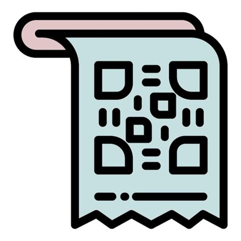 Premium Vector Qr Code Paper Icon Outline Vector Scanner Screen Hand