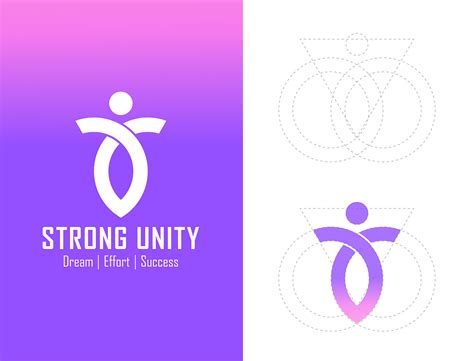 Social Unity Modern Logo Design By Graphio On Behance
