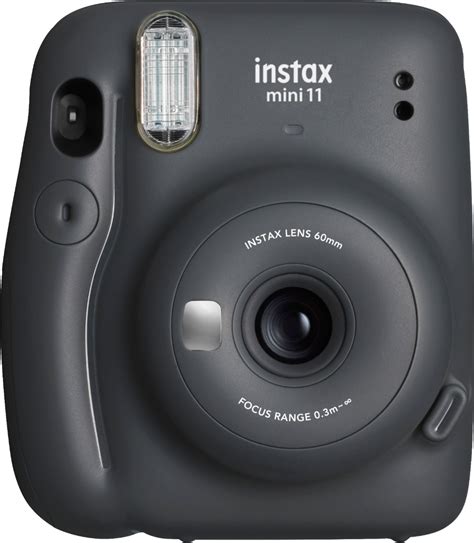 Best Buy: Fujifilm instax mini 11 Instant Film Camera Charcoal Gray ...