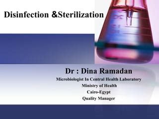 Disinfection Sterilization PPT