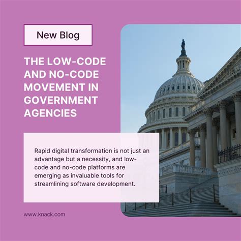 Knack On Linkedin Governmenttech Digitaltransformation Lowcode