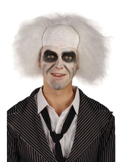 Beetlejuice Crazy Guy Wig Costumes R Us Ltd Fancy Dress