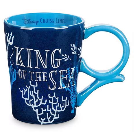 Disney Coffee Cup Mug King Triton Disney Cruise Line
