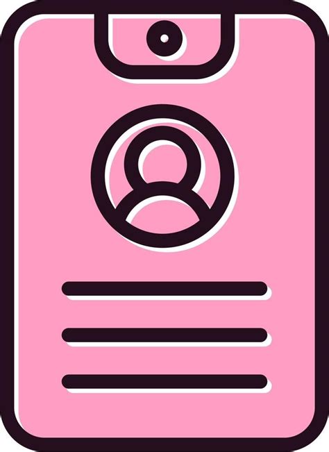 Security Pass Vector Icon 21088822 Vector Art At Vecteezy