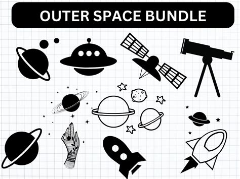 Space Planet Svg Bundle Space Svg Solar System Galaxy Svg Planets