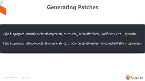 Magento Schema And Data Patches PPTX Web Development Internet
