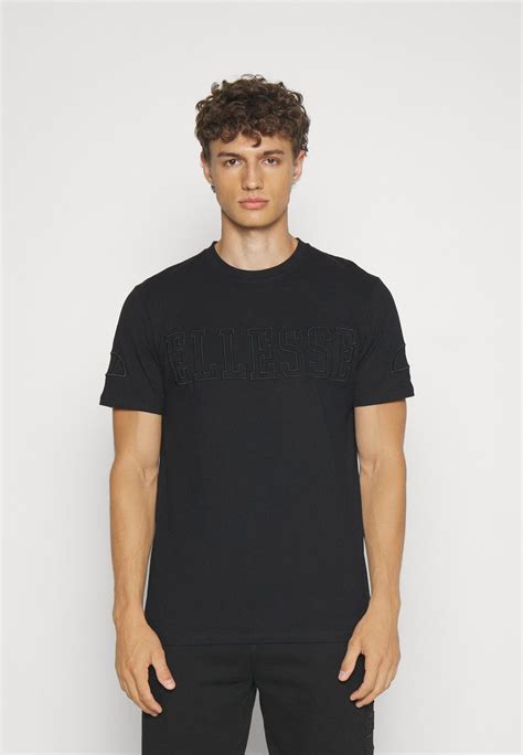 Ellesse Comodo Tee T Shirt Print Blackschwarz Zalandoch
