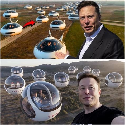 Elon Musk Unveils The Worlds First Flying Tesla Prototype A