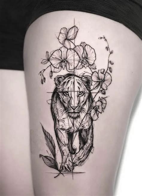 62 Fierce And Beautiful Lion Tattoos For Women
