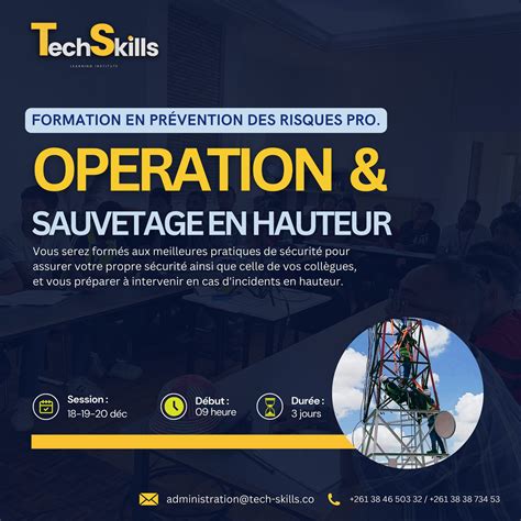 🔥 Formations En Prévention Techskills Learning Institute