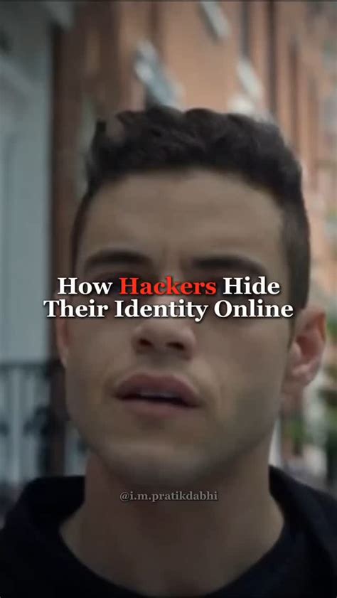 Pratik Dabhi Bug Hunter How Hackers Hide Their Identity Online 📌 Caption Hackers Go To