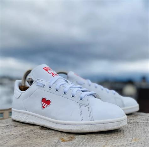 Stan Smith Shoes Red Heart Sale Online