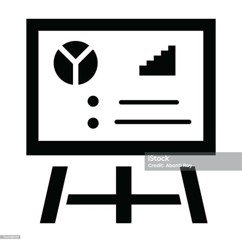 Presentation Analysis Board Diagram Report Icon向量圖形及更多信息圖形圖片 Istock