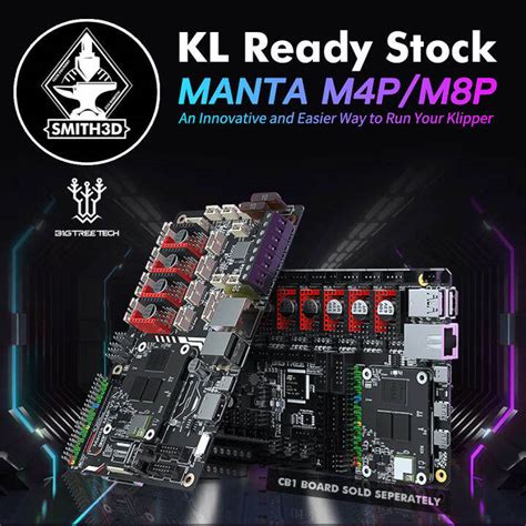 Bigtreetech Btt Manta M8p M4p Mainboard Tmc2209 32bit With Cb1 V2 1