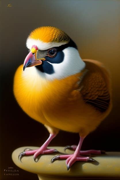 Premium Ai Image Feathered Fantasia A Mosaic Of Avian Beauty Ai
