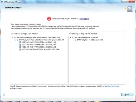 Portal Express V8 Installation Failed Stack Overflow