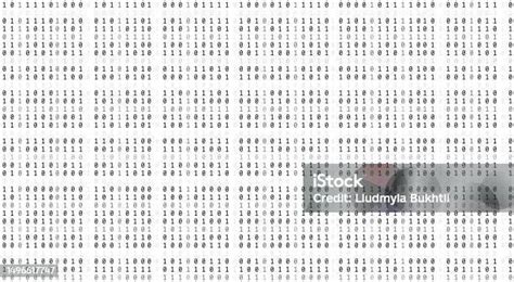기술 매트릭스 배경입니다 화면에 숫자가 떨어지는 사이버 보안 벡터 이진 코드입니다 디지털 시스템 데이터 디코딩 해킹된 개념입니다