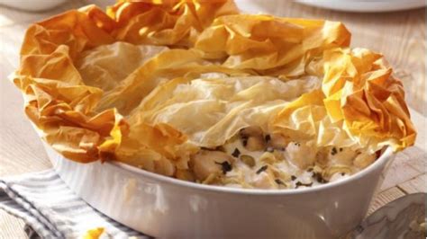 Jamie Oliver Salmon Filo Pie