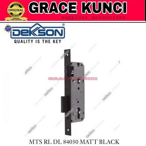 Jual Body Kunci Pelor Dekson 84030 Hitam Body Pelor Kunci Pintu Dekkson Matt Black Jakarta