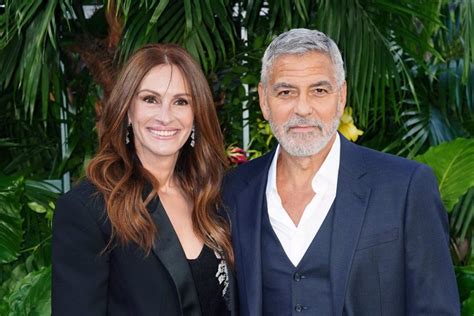 Julia Roberts Y George Clooney Brillan En La Premiere De Ticket To