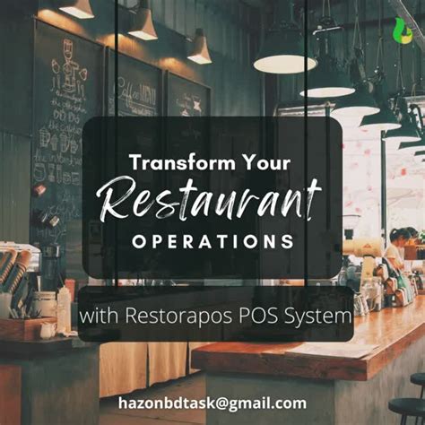 Video Hazon Bdtask On Linkedin Restora Hazonbdtask Softwaresolutions Restaurantmanagement