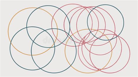 Abstract Circles Pattern Geometric Design And Modern Background Vector Design Generative Ai