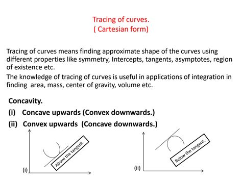 SOLUTION Tracing Of Curves Studypool