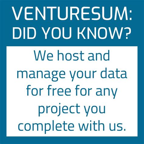 Venturesum Corporation On Linkedin Datacollection Dataanalysis Data