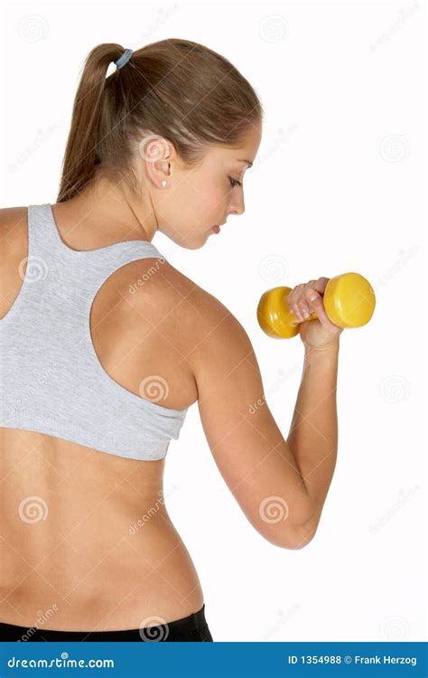 Bicep Curl Up Close Royalty Free Stock Image 5124718