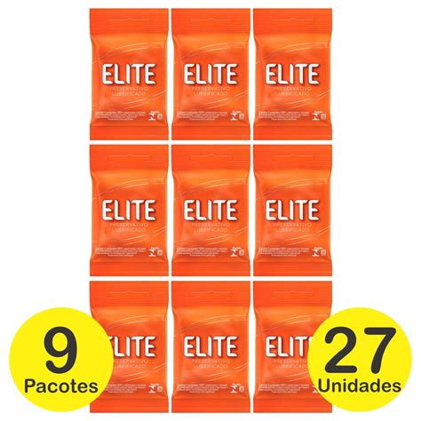 Kit Pacotes Preservativo Camisinha Blowtex Elite Unidades Shopee Brasil